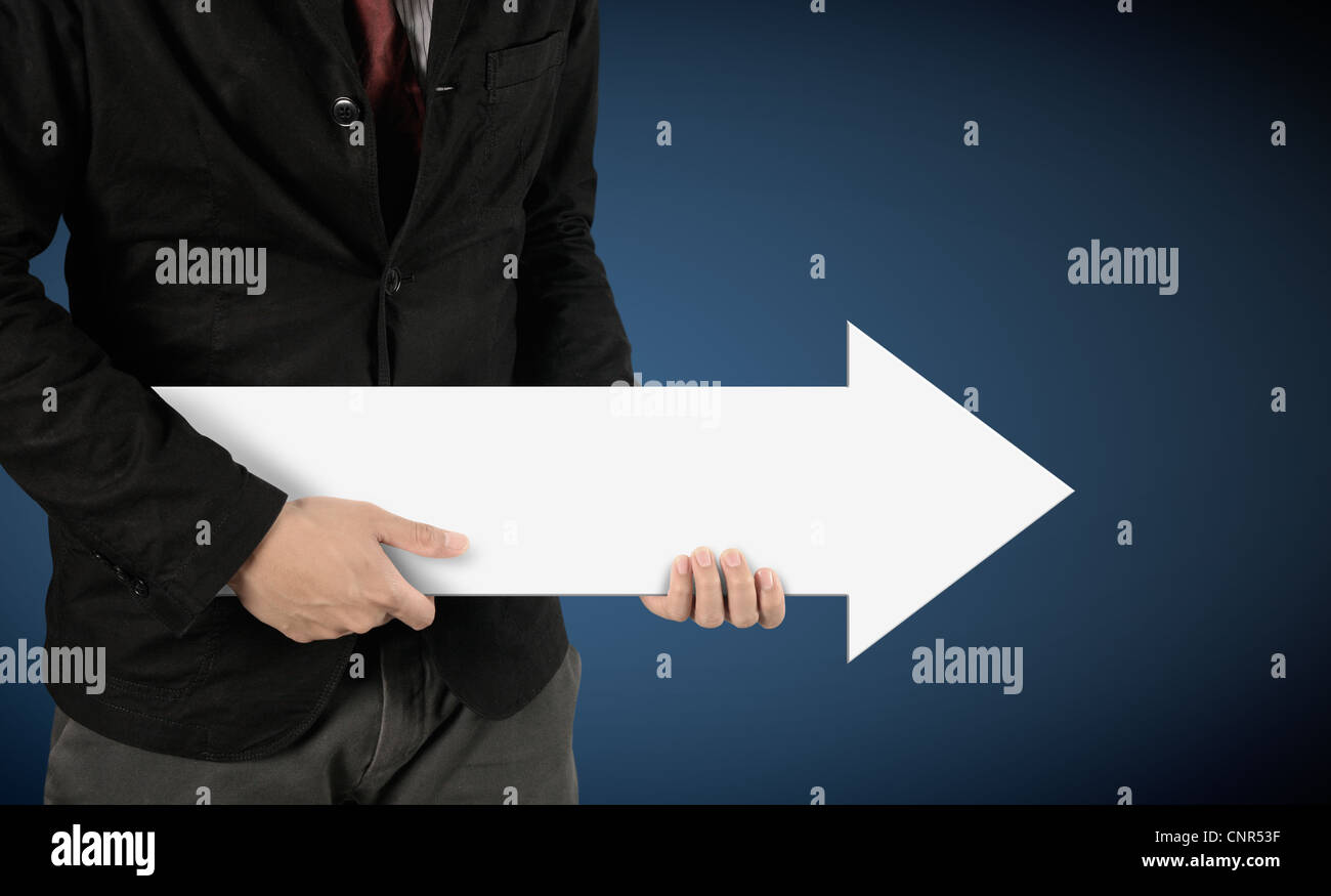 White arrow cartoon hi-res stock photography and images - Alamy