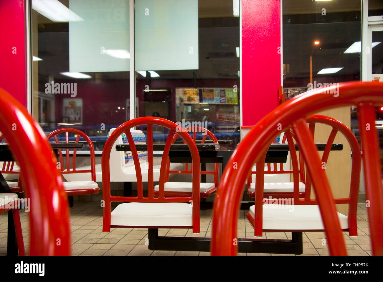 1950s restaurant interior hi-res stock photography and images - Alamy