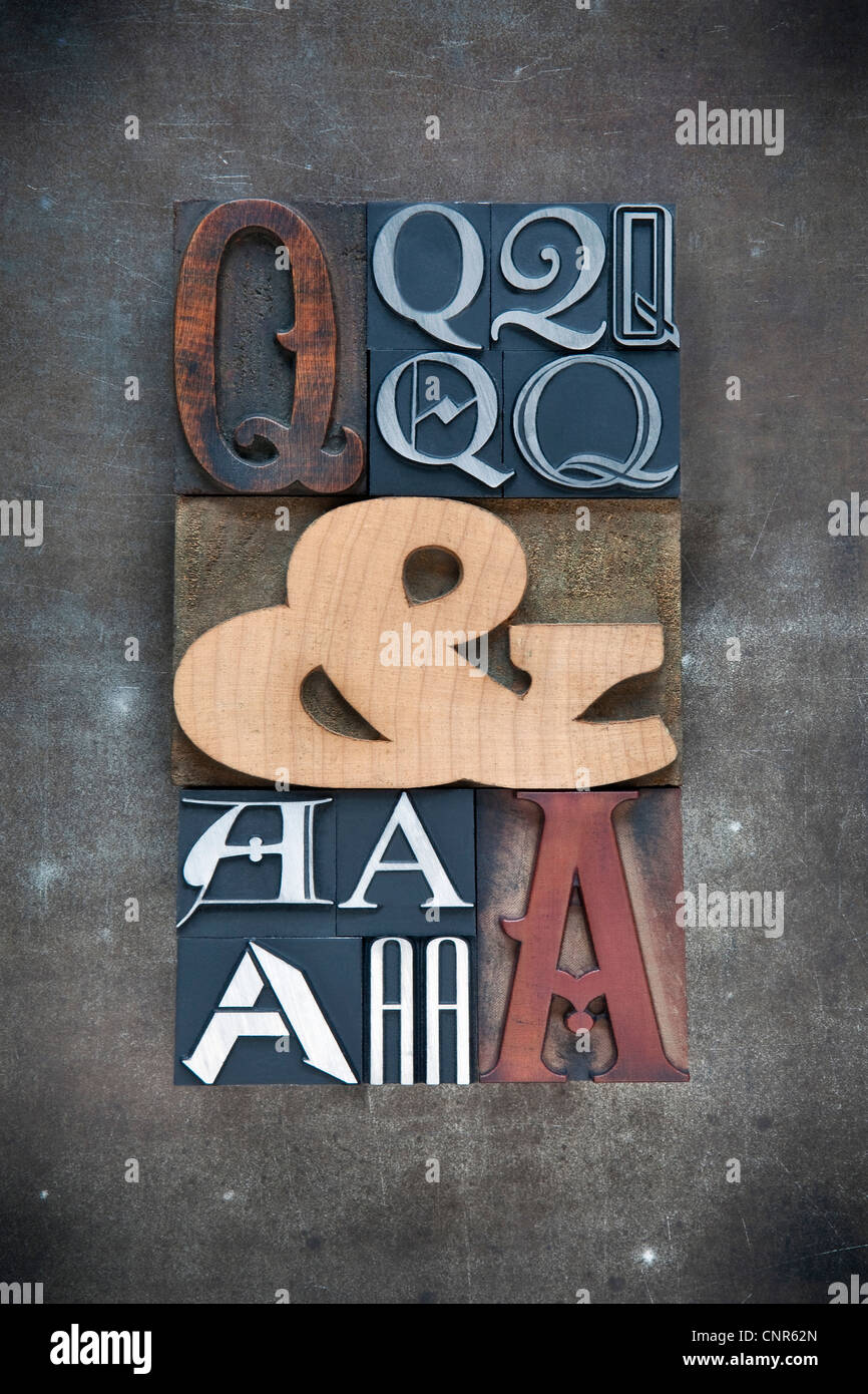 Qs font hi-res stock photography and images - Alamy