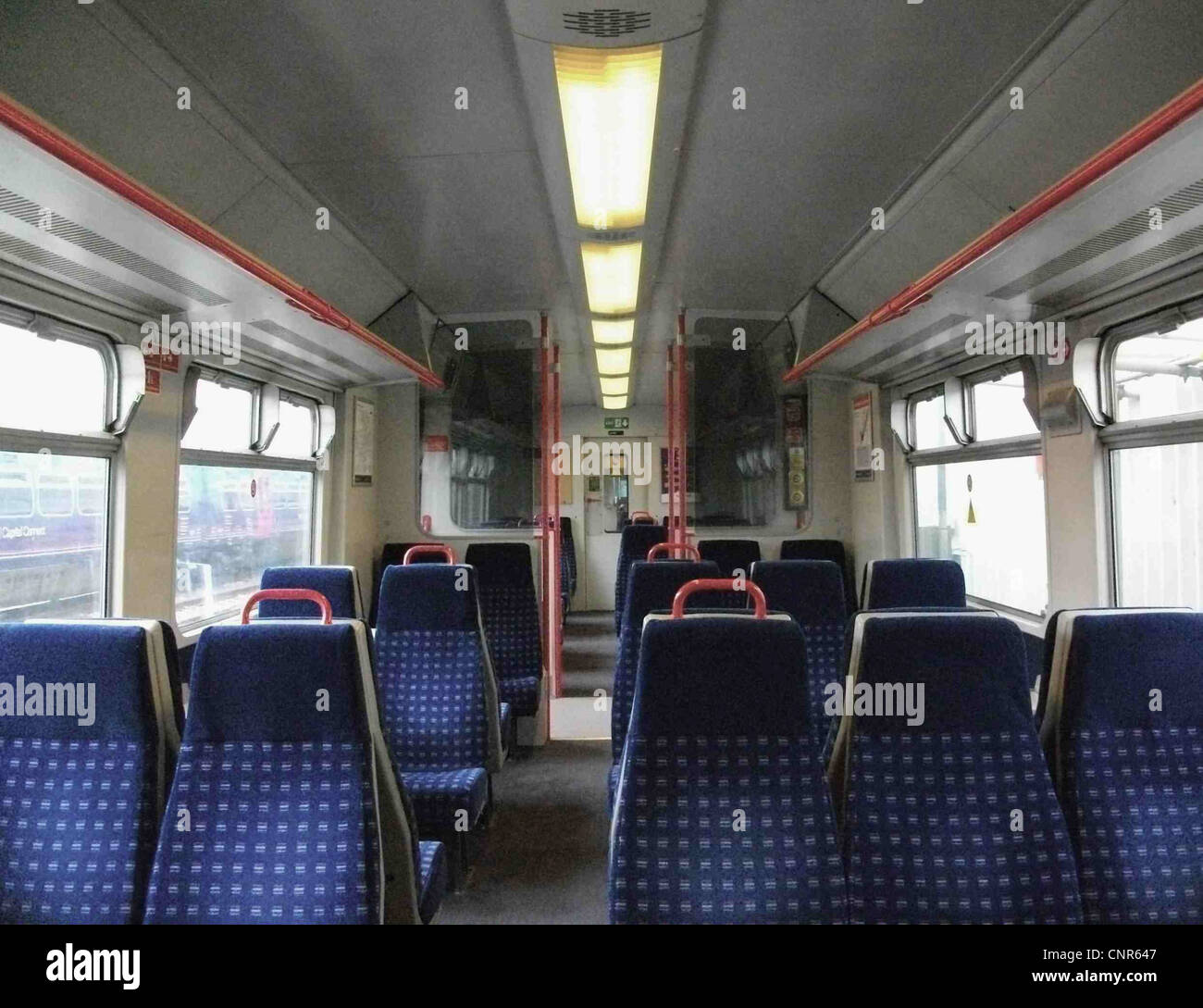 A half internal view of refreshed Standard Class aboard the TSO vehicle ...