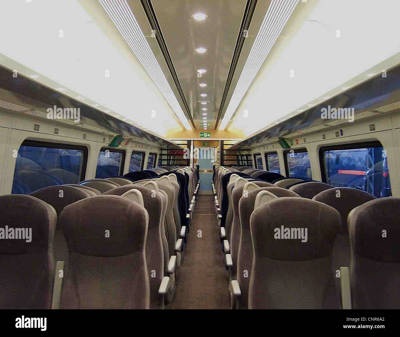 The interior of a refurbished gner mark iv tsoe vehicle hi-res stock ...