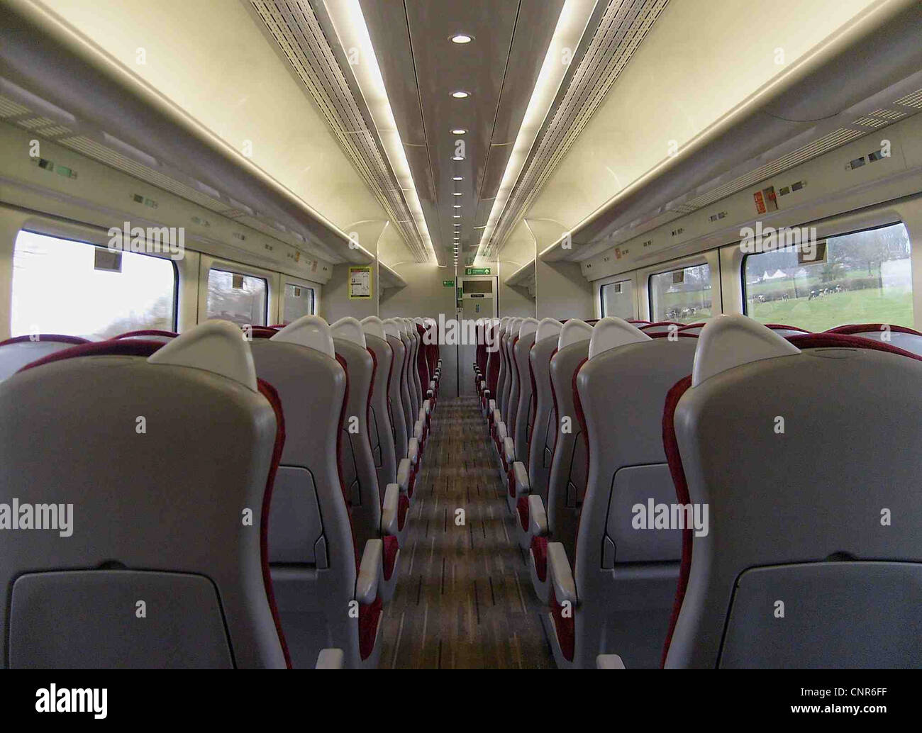 The Standard Class interior aboard a Cross Country Mark III TGS vehicle ...