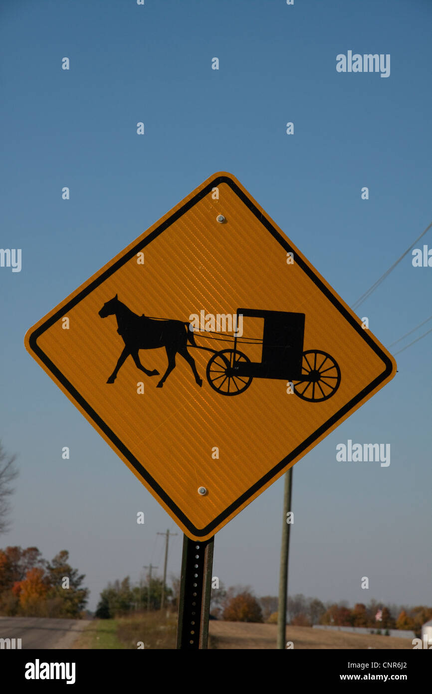 Horse and buggy sign hi-res stock photography and images - Alamy