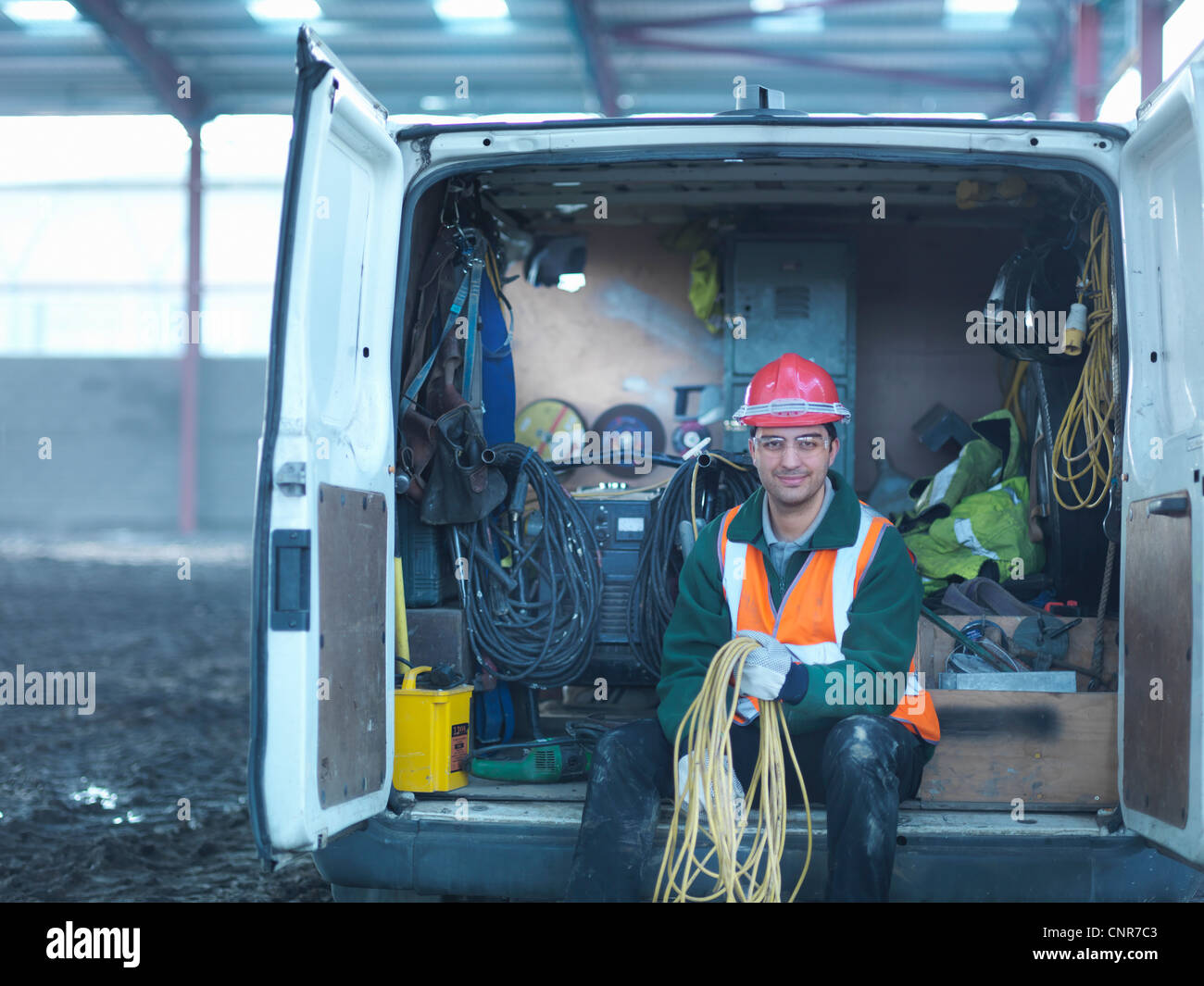 Electrician Van High Resolution Stock Photography and Images - Alamy