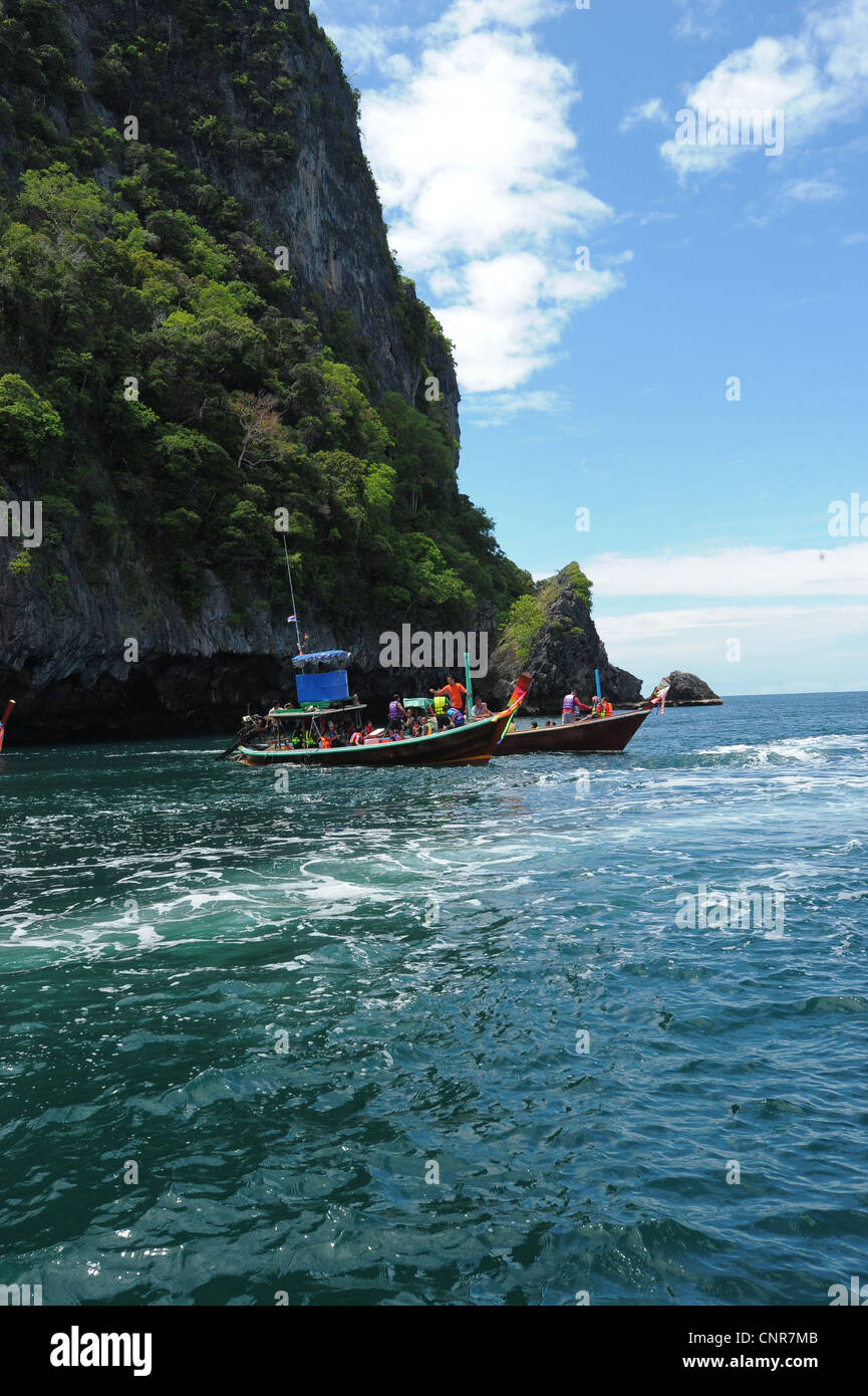 the island of koh mook (also known as ko muk) , andaman sea, trang ...