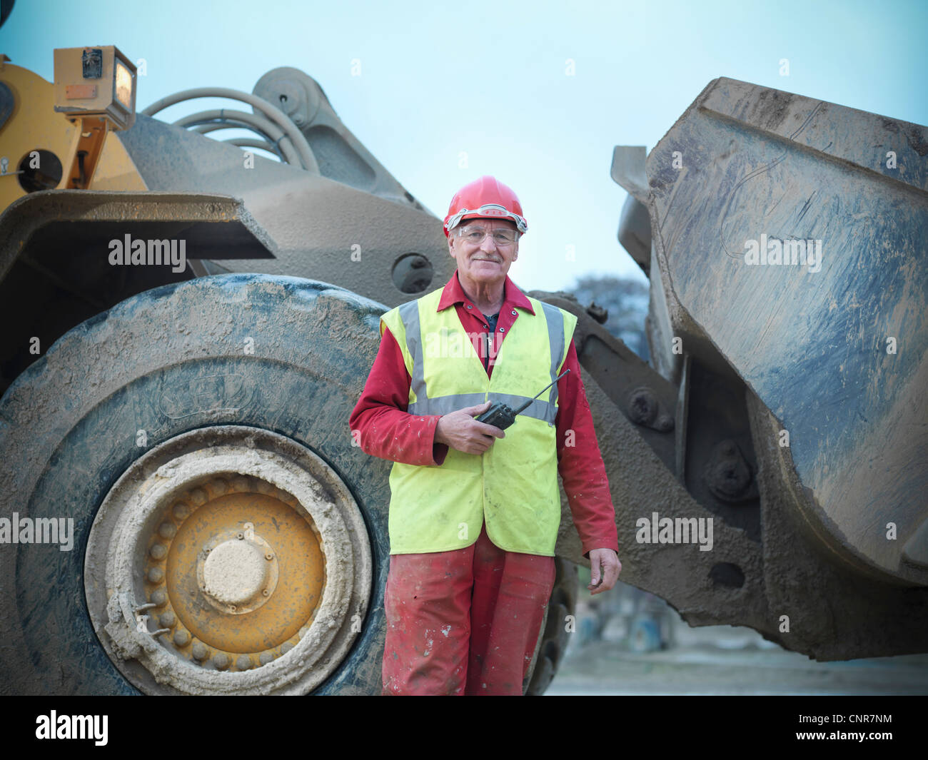 Retired man looking construction hi-res stock photography and images ...