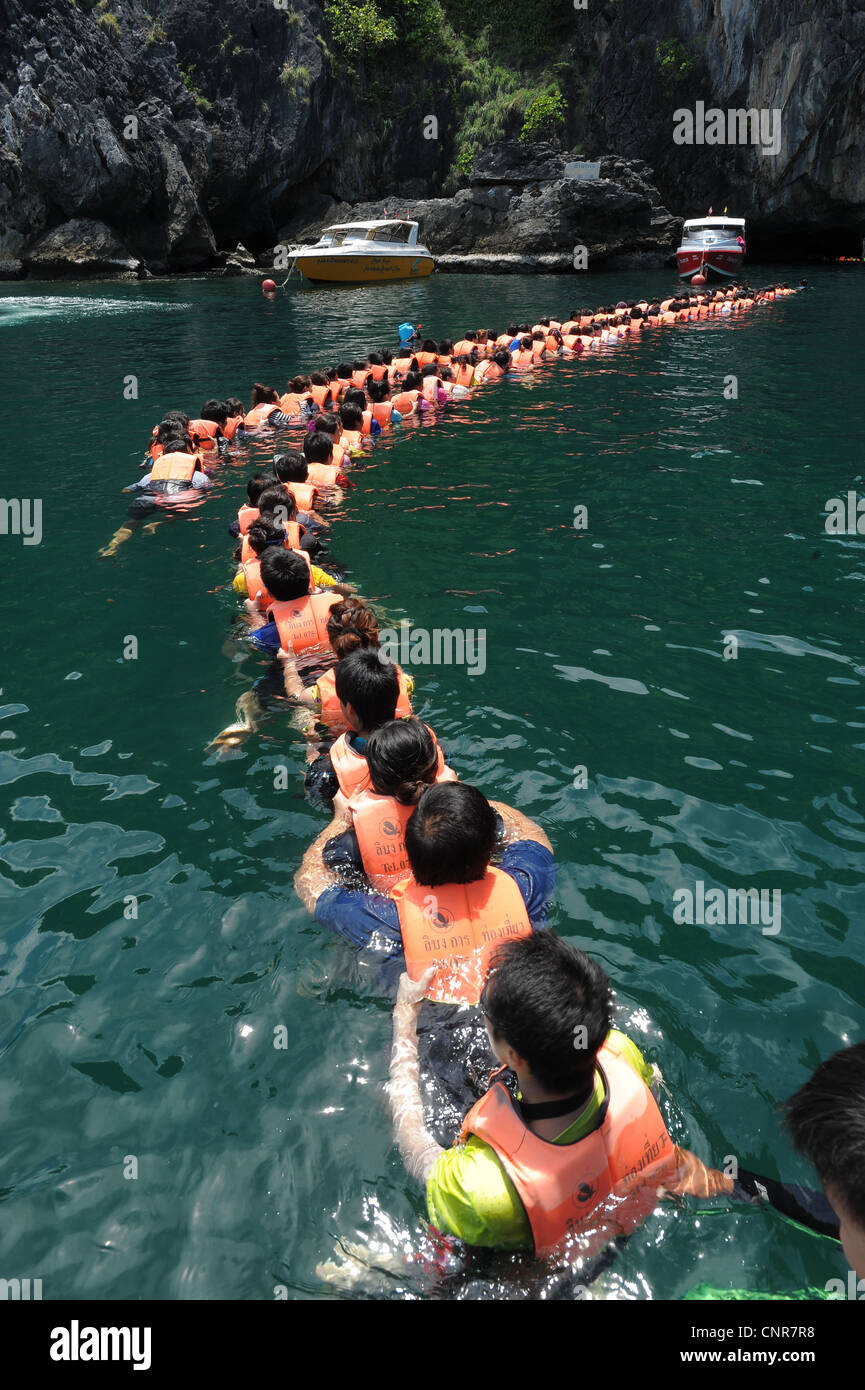 Koh mook emerald cave thailand hi-res stock photography and images - Alamy