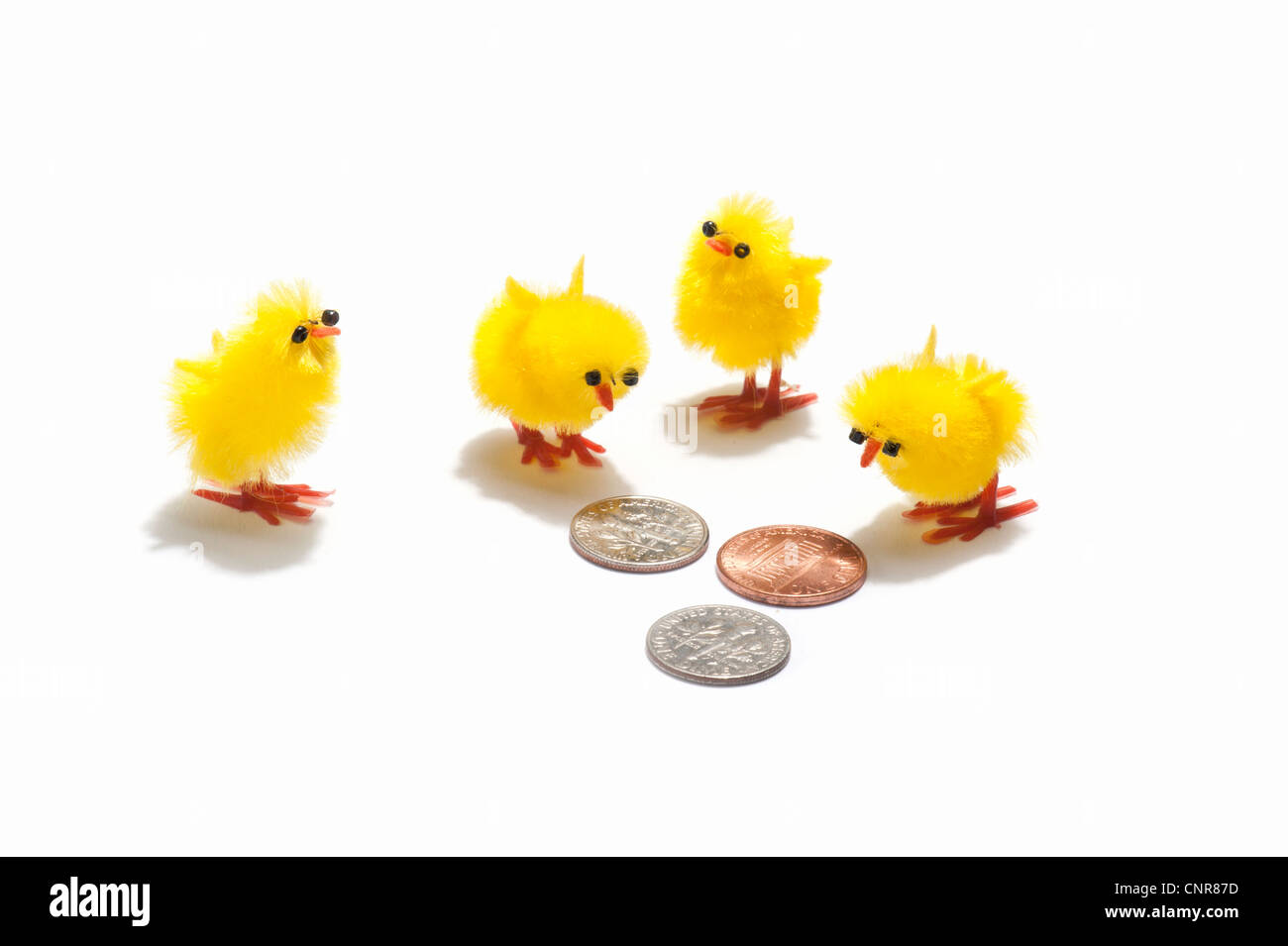 American money and coins Cut Out Stock Images & Pictures - Alamy