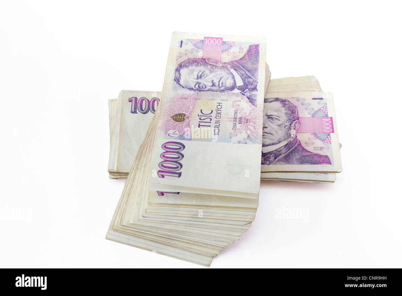 Czech One Thousand Banknotes High Resolution Stock Photography and ...