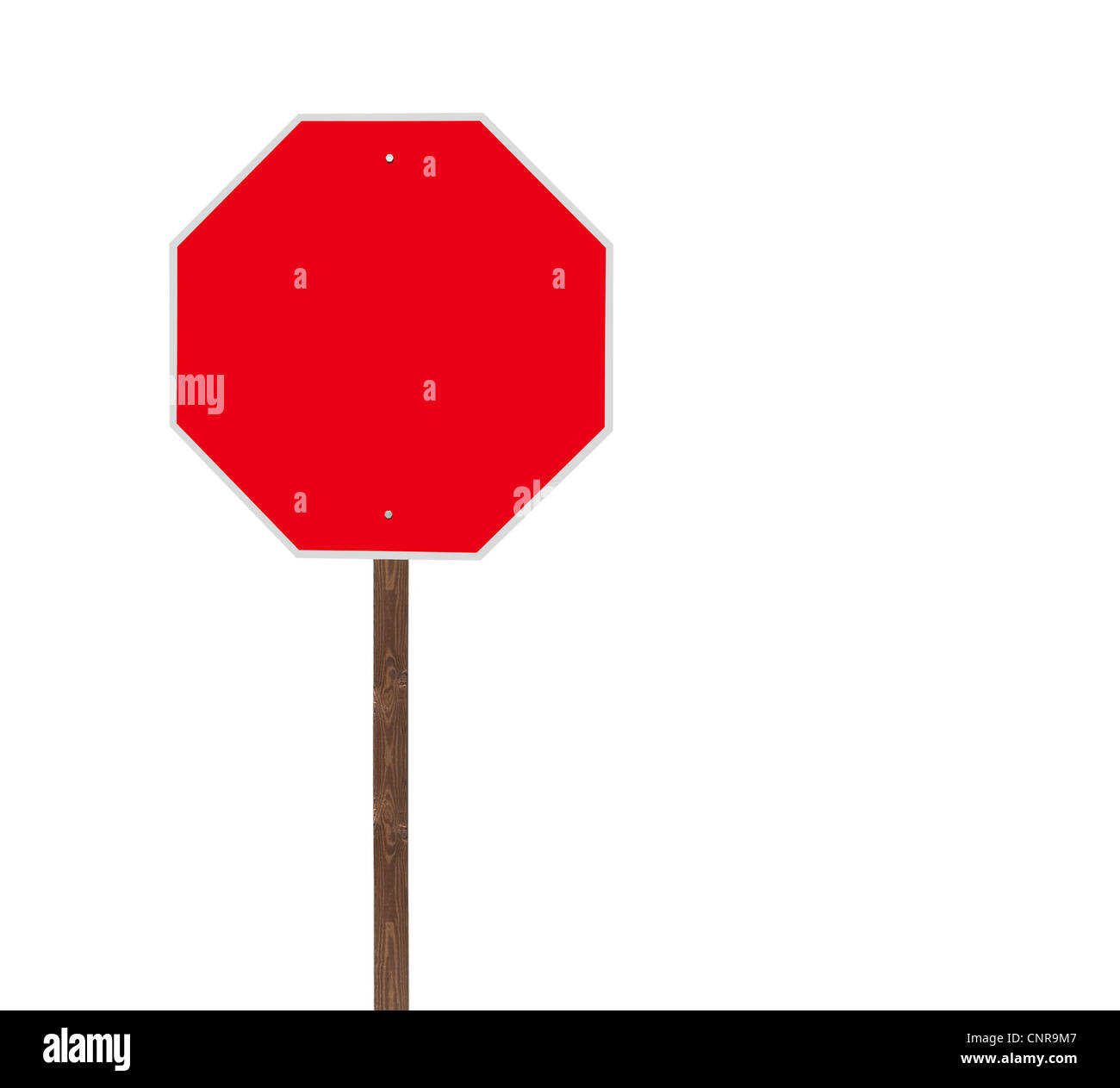 Blank Stop Sign Image