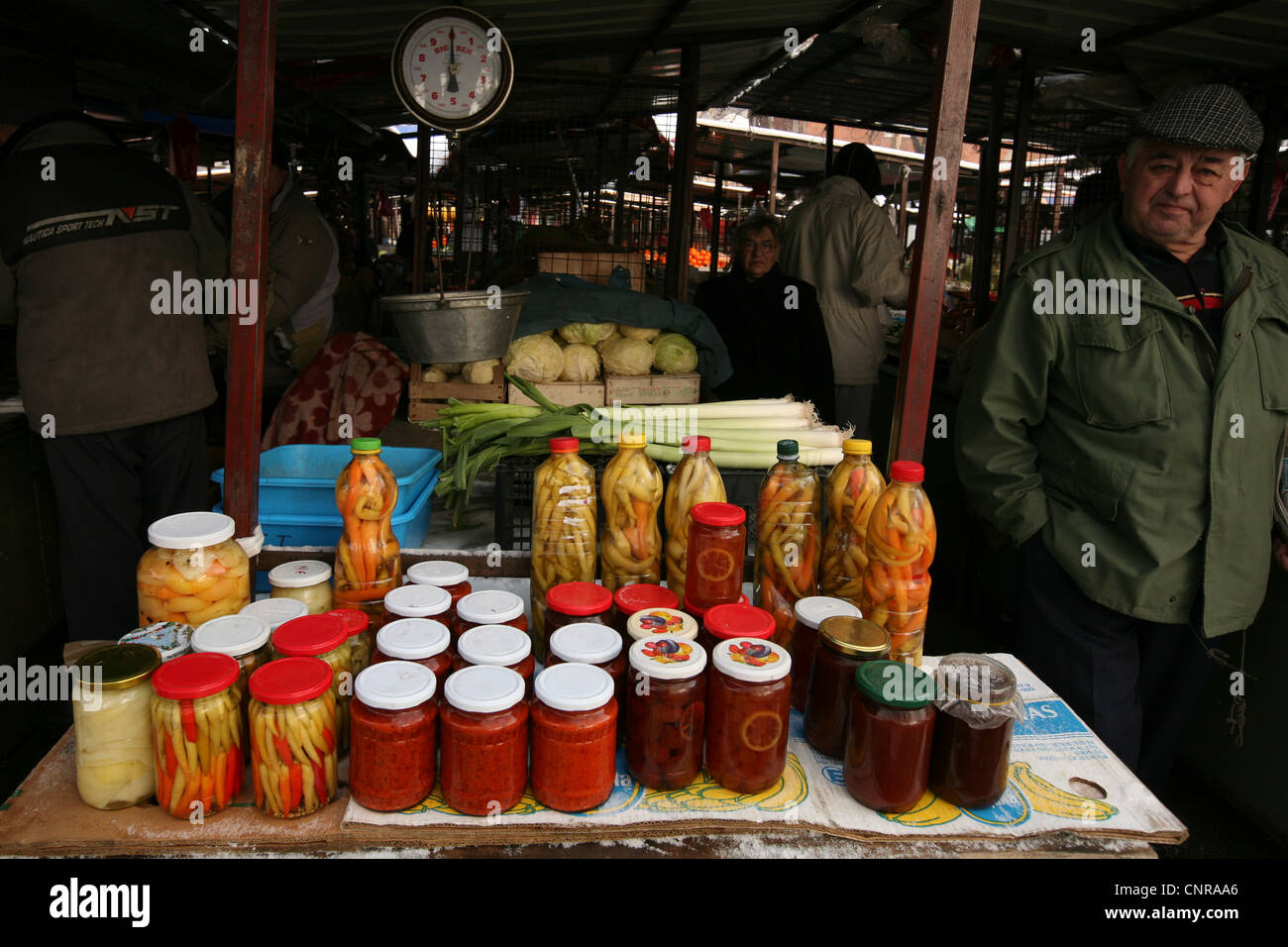 Cvetkova Pijaca Market on King Aleksandar Boulevard in Belgrade, Serbia ...