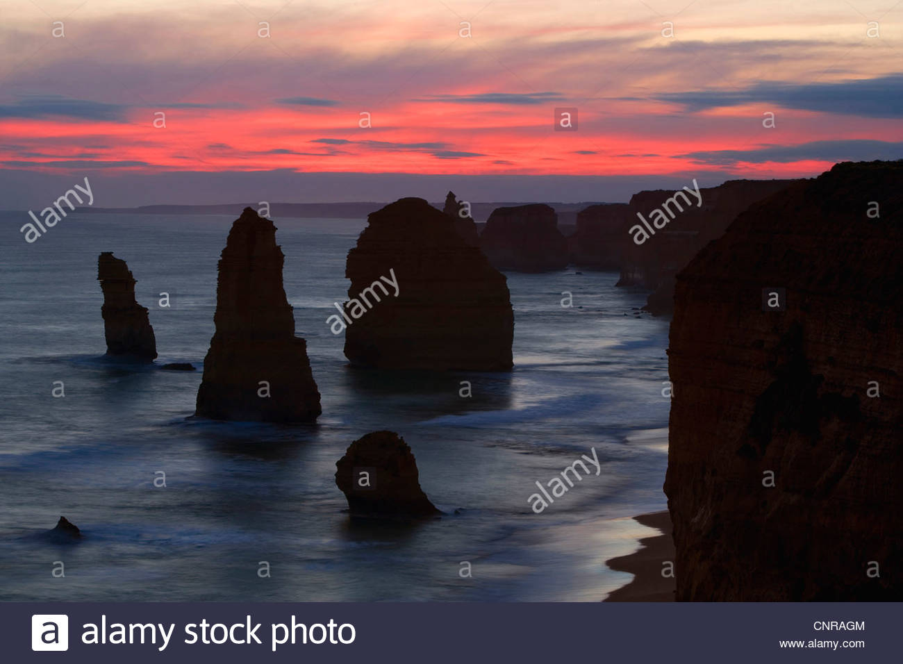 Australian Rocks Twelve Apostles Port Stock Photos & Australian Rocks ...