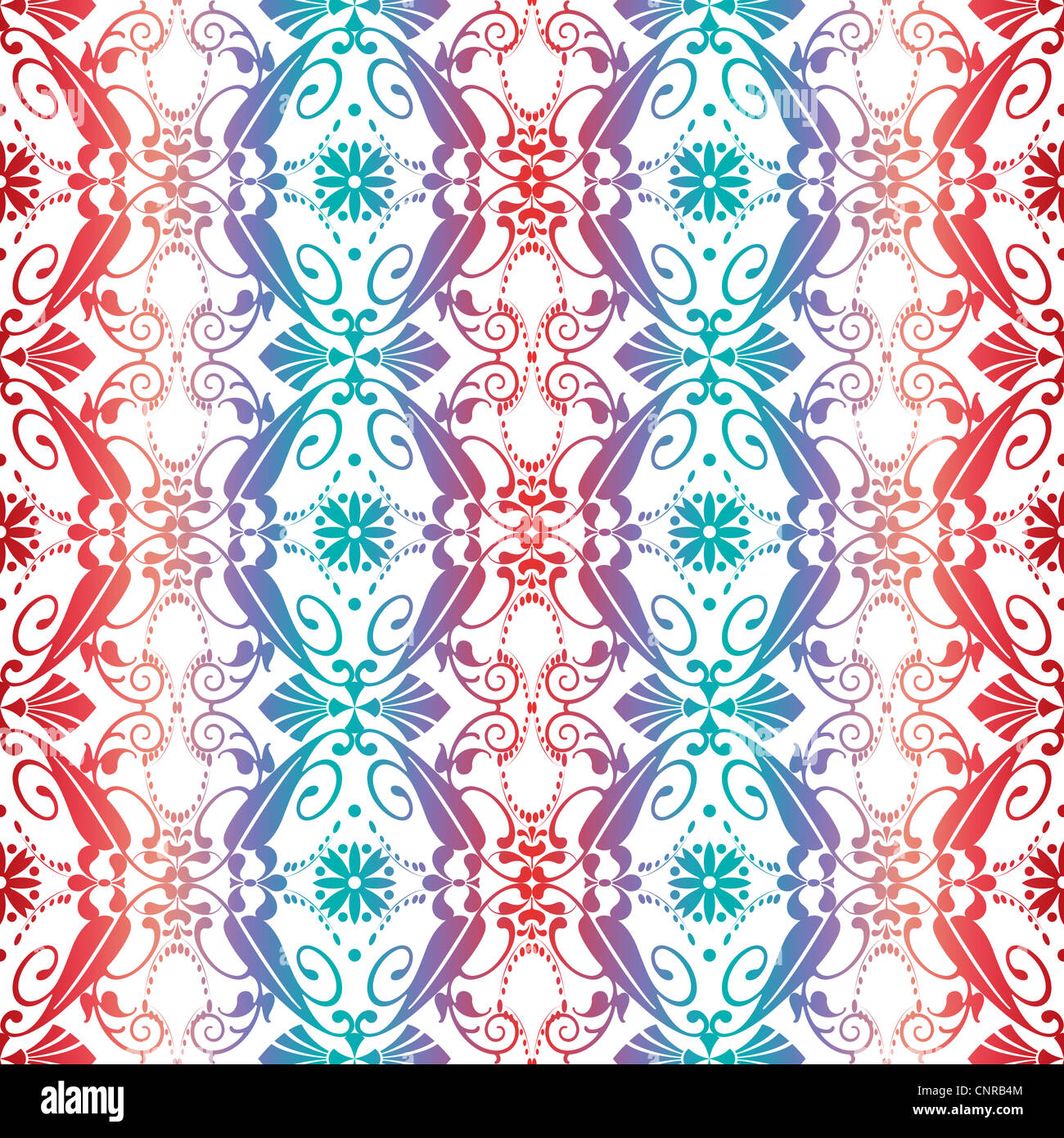 Beautiful background of seamless floral patten Stock Photo - Alamy