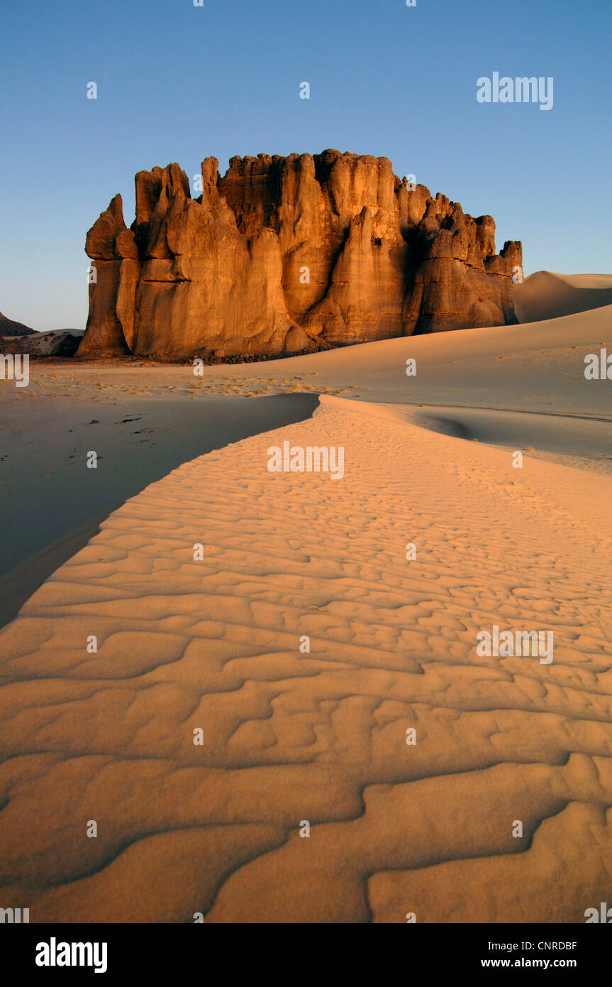 rock castle, Algeria, Sahara Stock Photo - Alamy