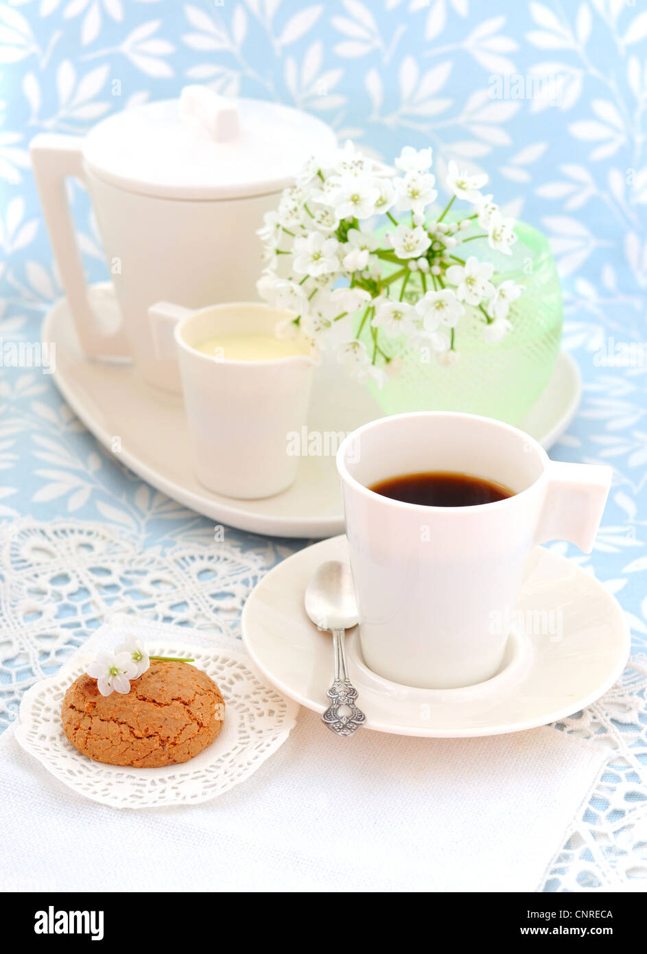Cup of morning coffee Stock Photo - Alamy