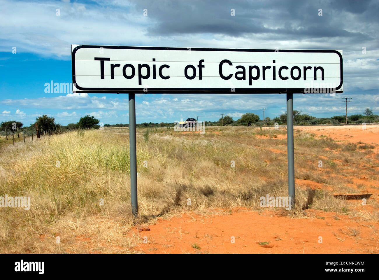 Tropic of capricorn sign africa hi-res stock photography and images - Alamy