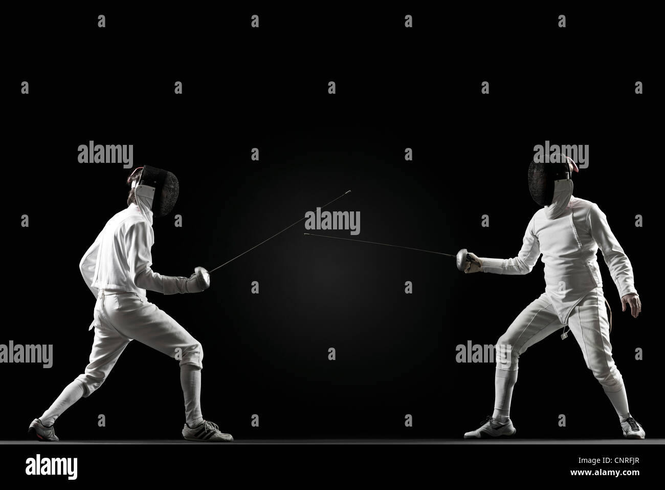 Duel fencing hi-res stock photography and images - Alamy