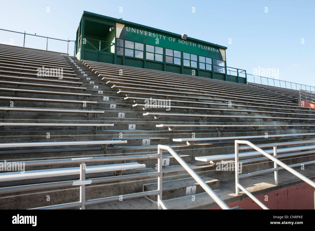 Empty Bleachers Seats High Resolution Stock Photography and Images - Alamy