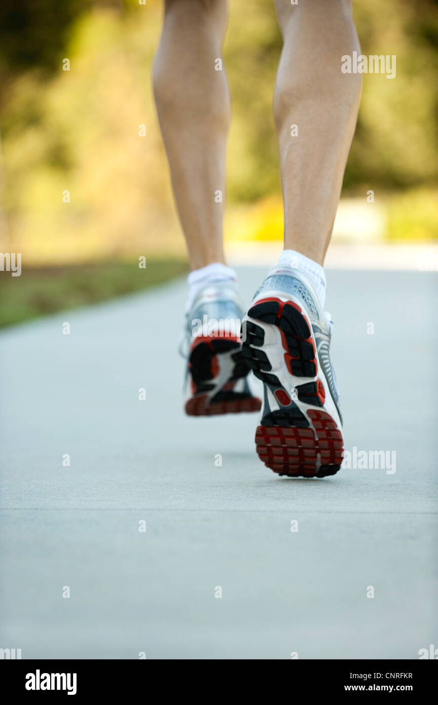Low angle shot person walking hi-res stock photography and images - Alamy