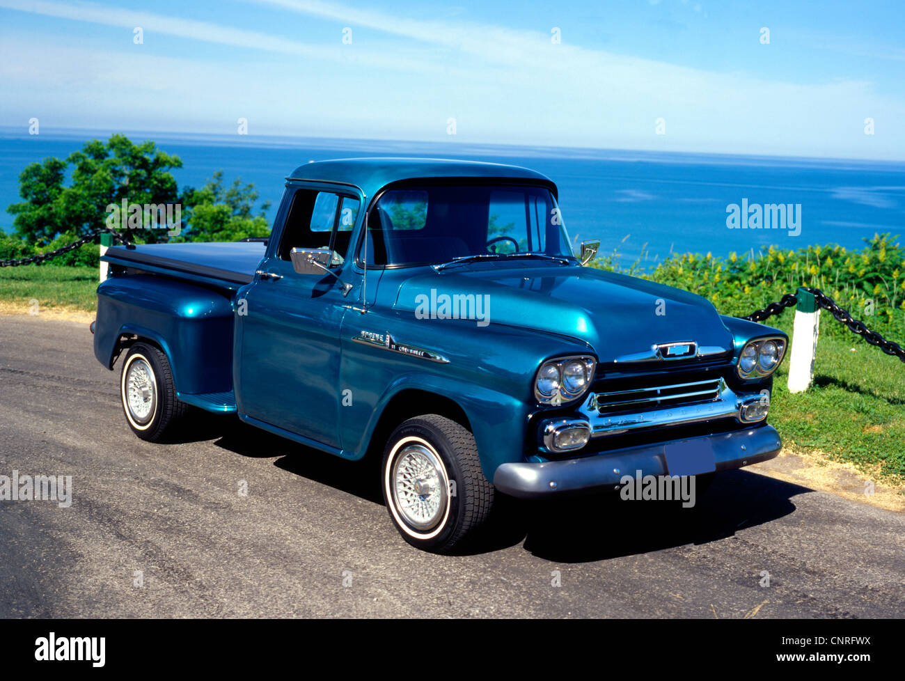 1958 Chevrolet Apache Pick Up Truck Stock Photo - Alamy