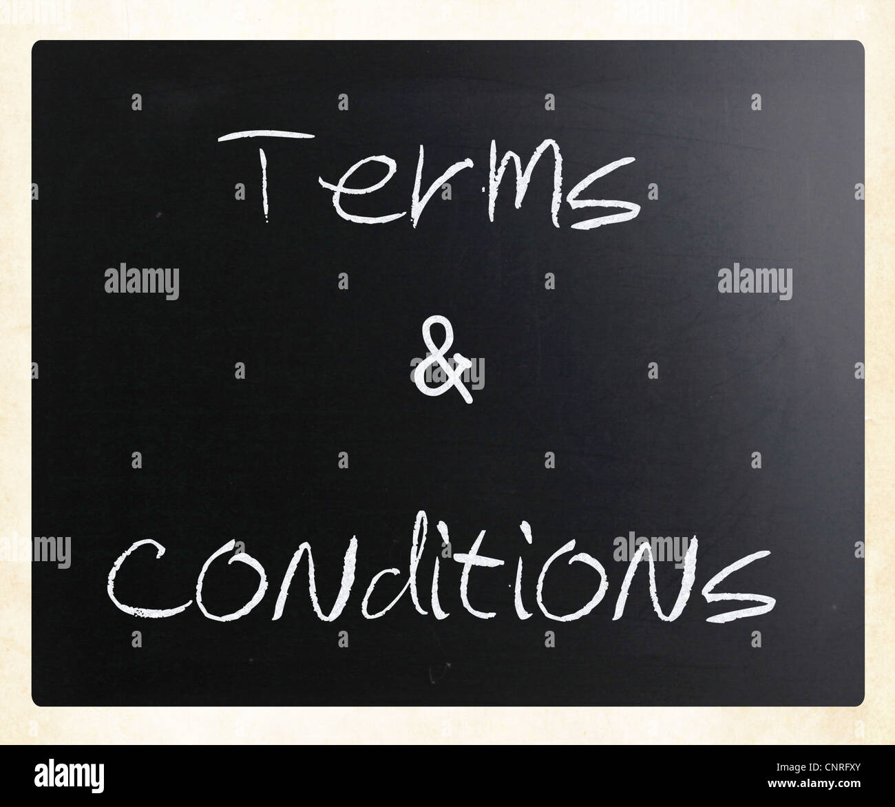 Text handwritten - Color Image. Stock Stock Photo - Alamy