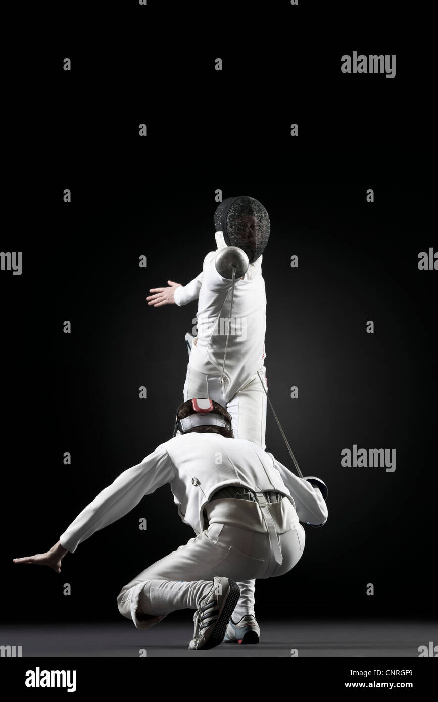 Competitive fencing hi-res stock photography and images - Alamy