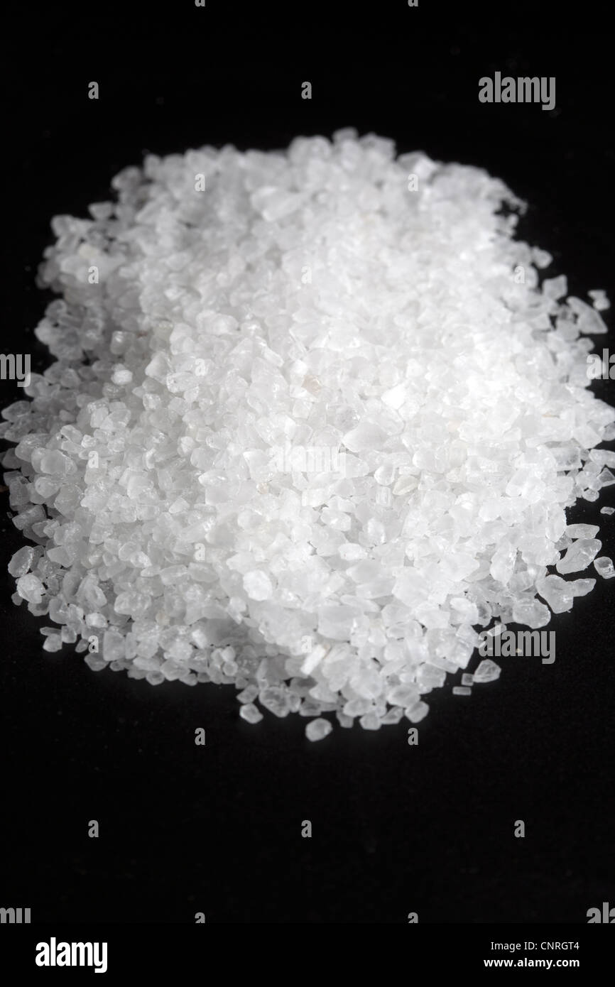 Coarse Rock Salt Granules Stock Photo - Alamy