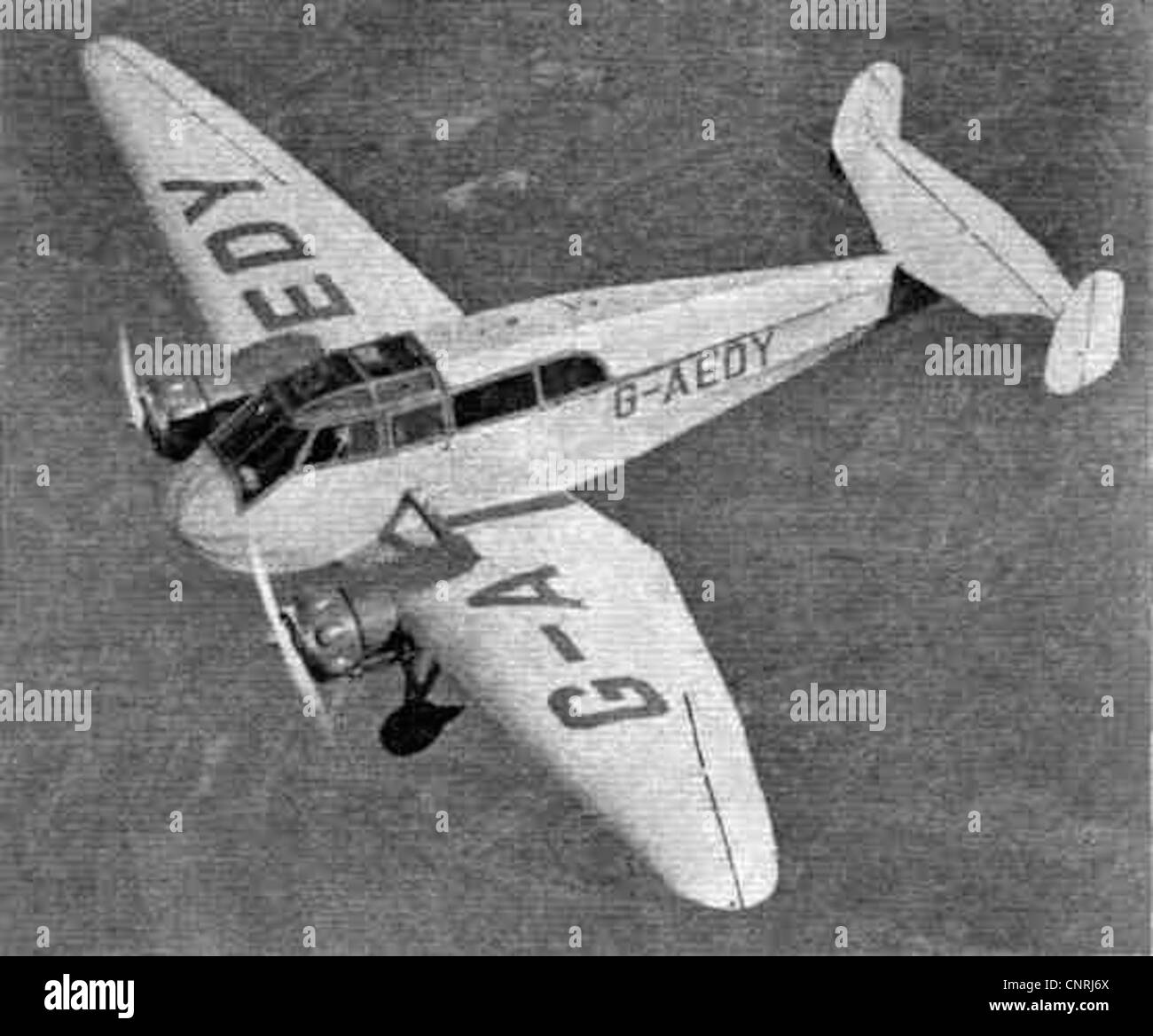 GAL Monospar ST-25, 1936 Stock Photo - Alamy