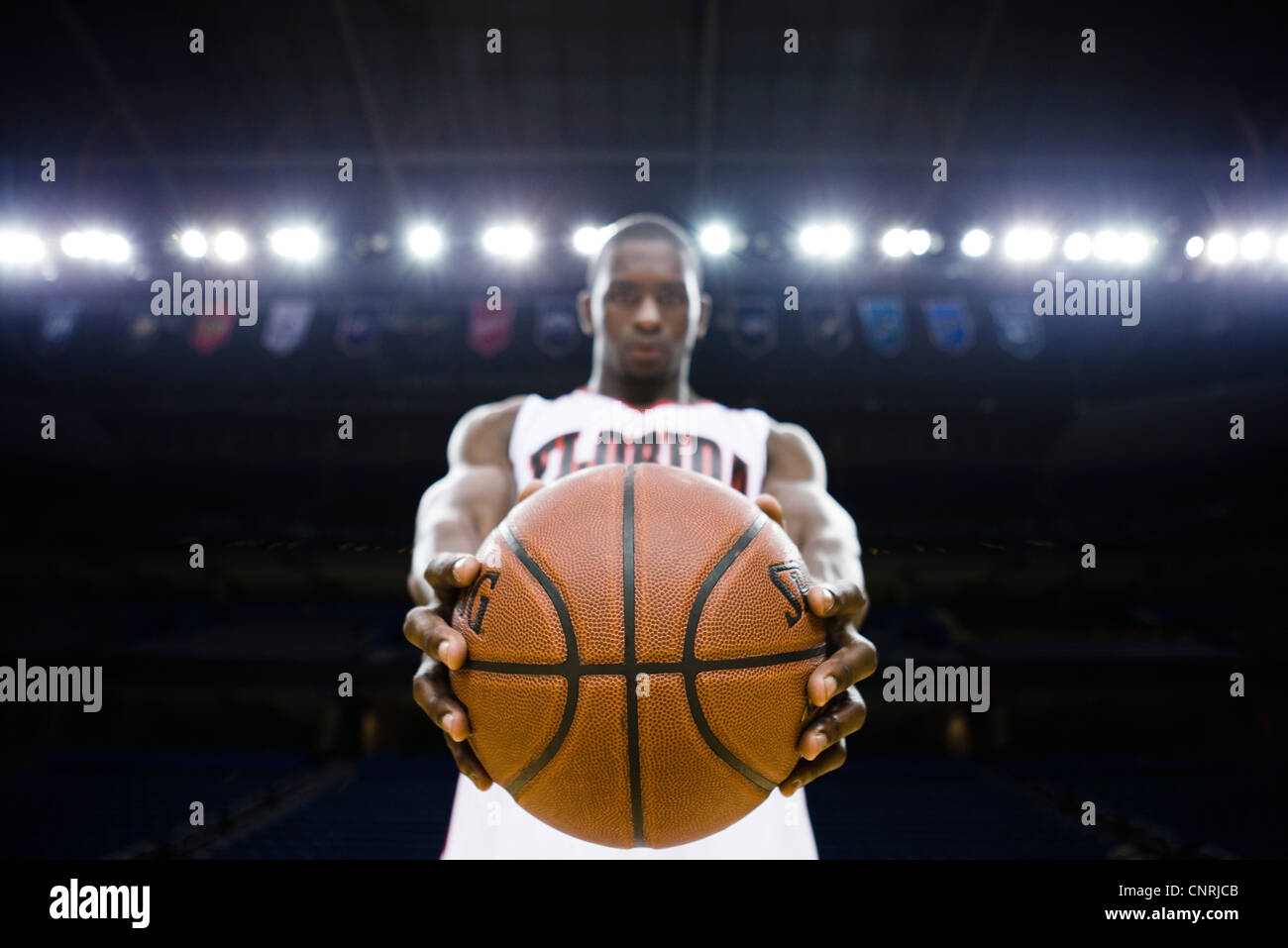 Focus on foreground basketball player hi-res stock photography and ...