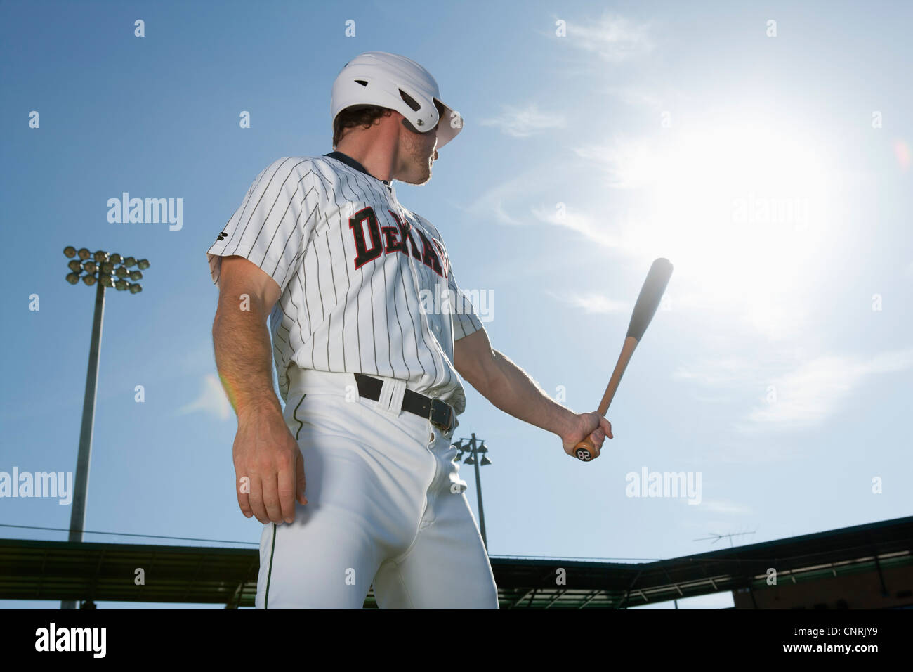 Man holding baseball bats hi-res stock photography and images - Alamy