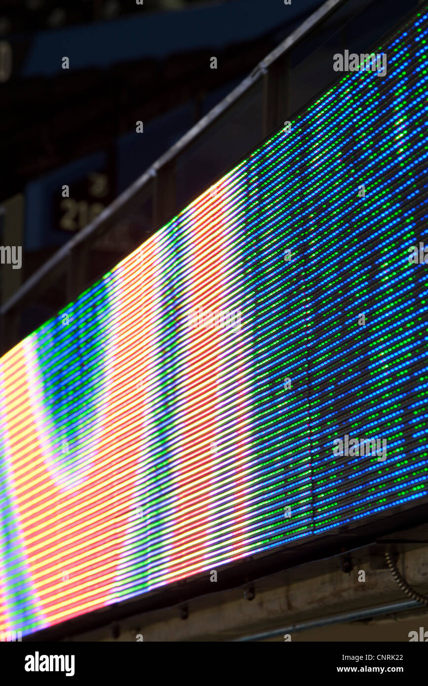 Illuminated display screens hi-res stock photography and images - Alamy