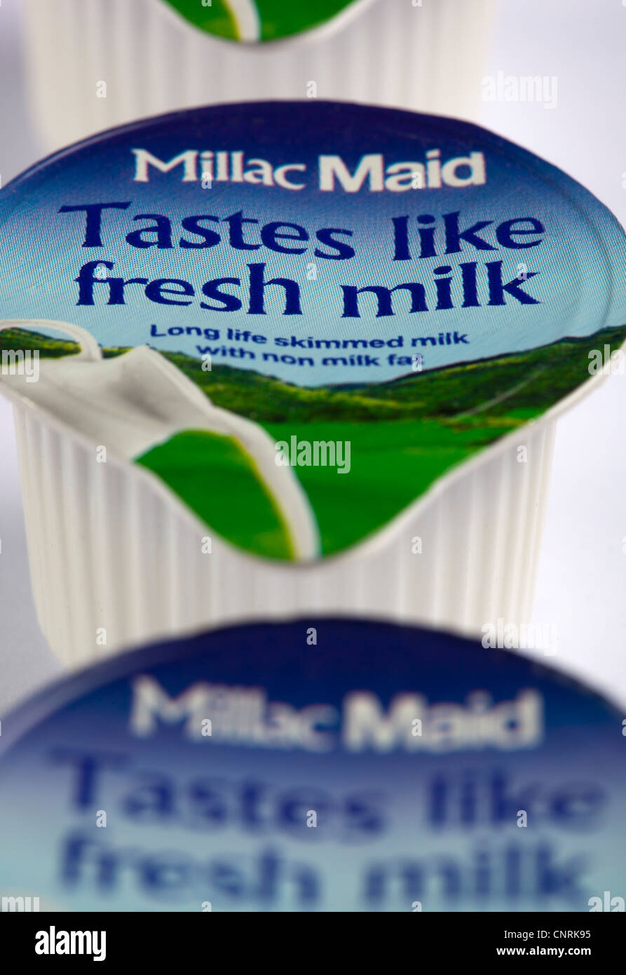 Millac maid long life skimmed milk hi-res stock photography and images ...