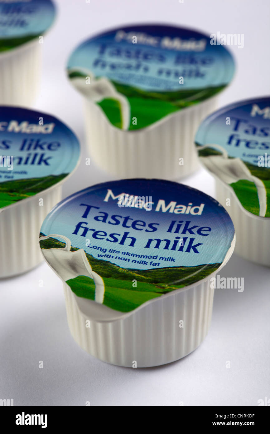 Millac maid long life skimmed milk hi-res stock photography and images ...