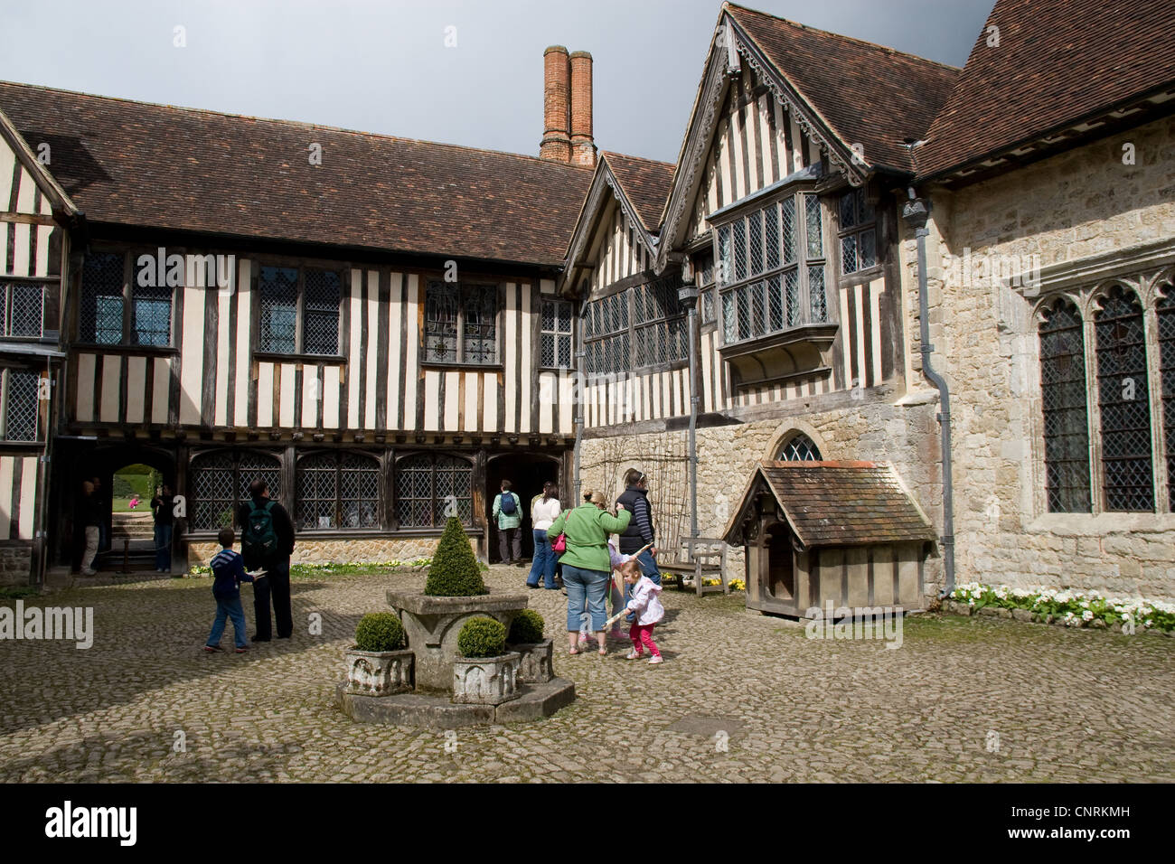 Ightham Mote medieval country house Stock Photo - Alamy
