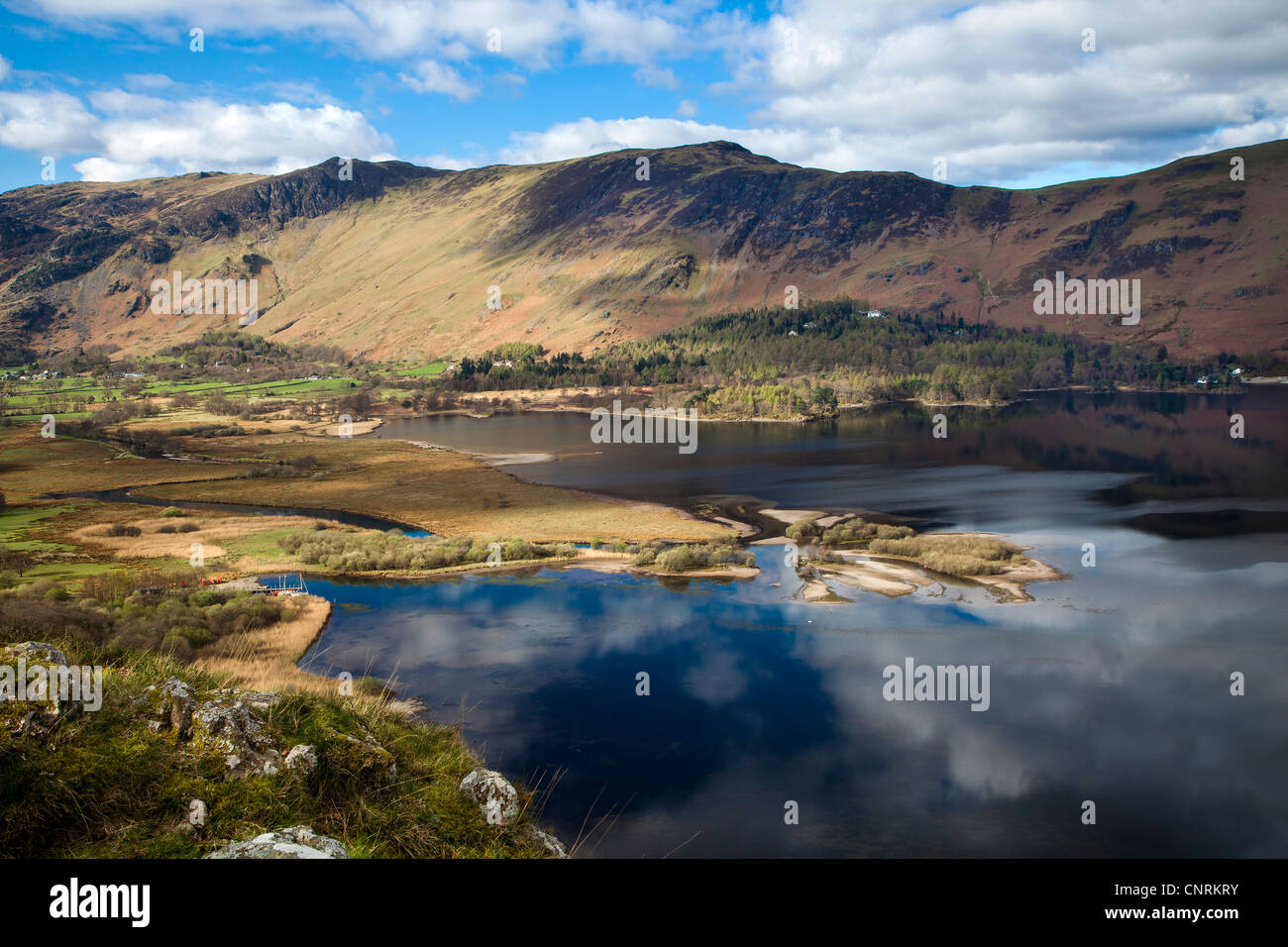 View of Derwentwater, Catbells and Borrowdale from Surprise View, Lake ...