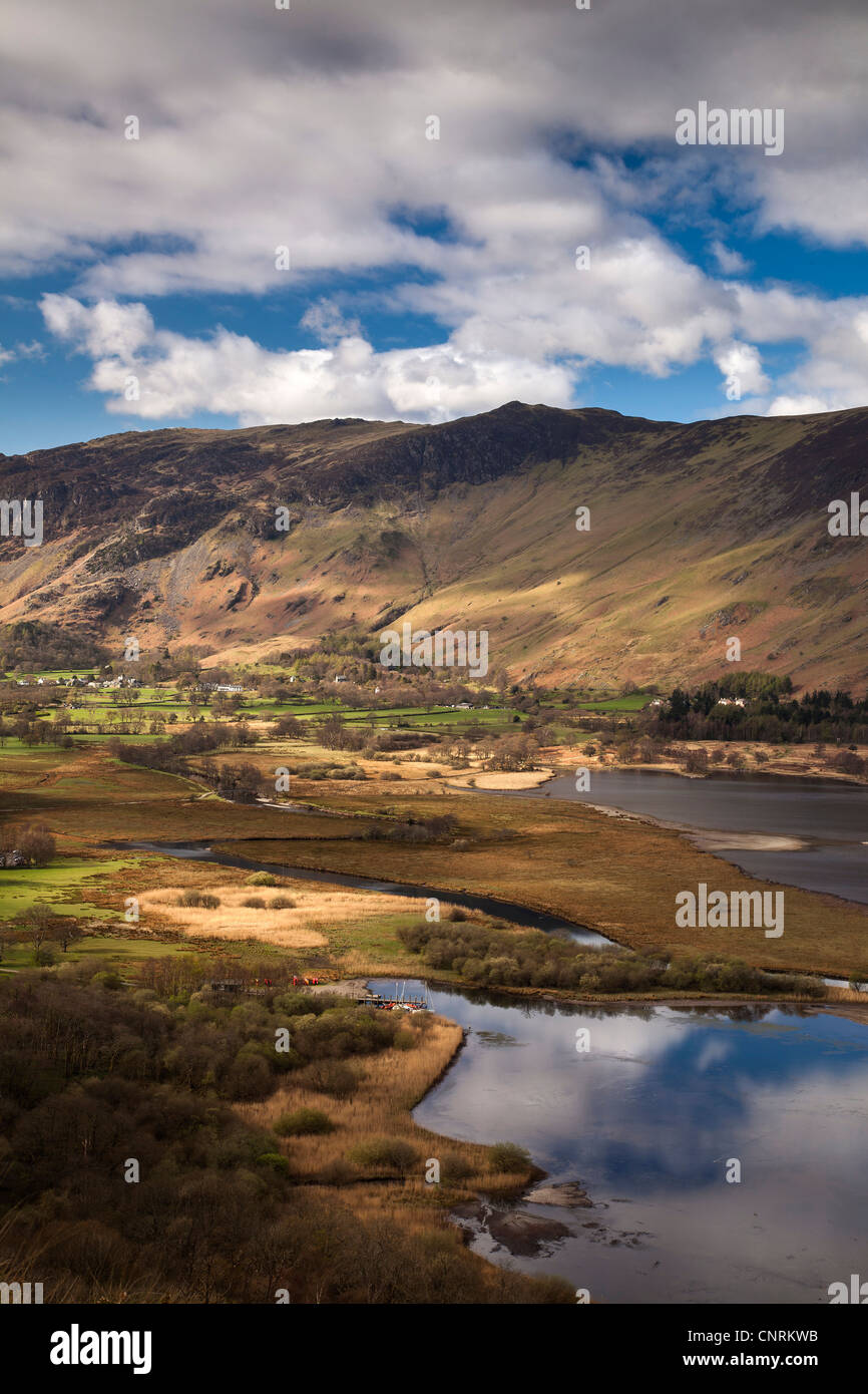 View of Derwentwater, Catbells and Borrowdale from Surprise View, Lake ...