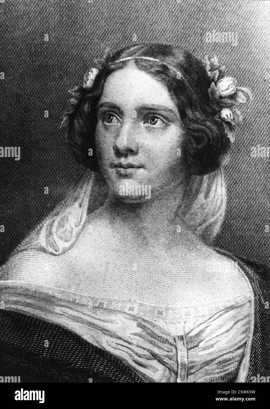 Opera singer jenny lind hi-res stock photography and images - Alamy