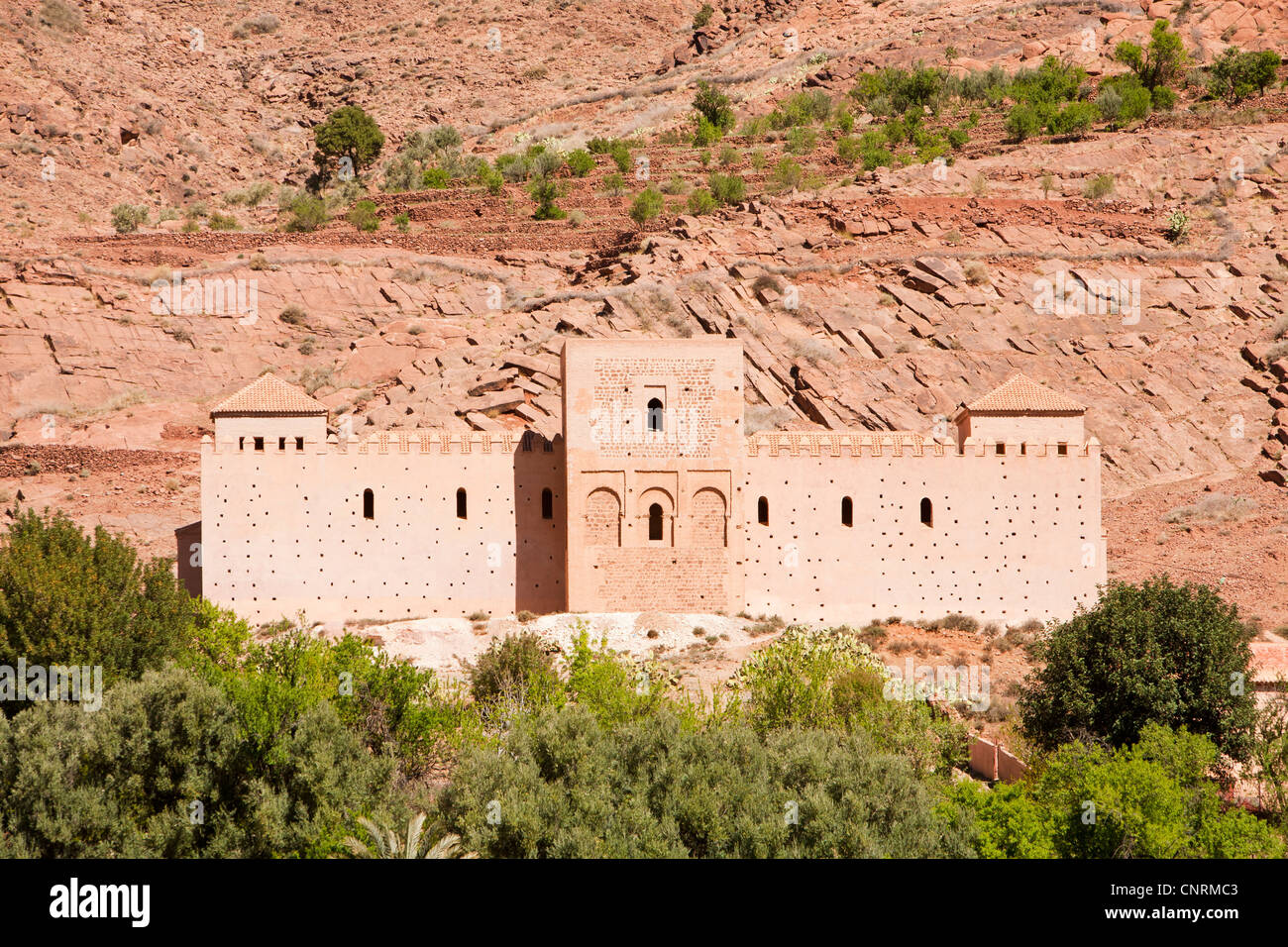 The Tin Mal mosque, built in 1156 in Tin Mal or Tinmel in the Atlas ...