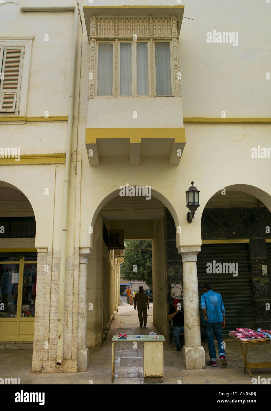 Benghazi old house Libya Stock Photo - Alamy