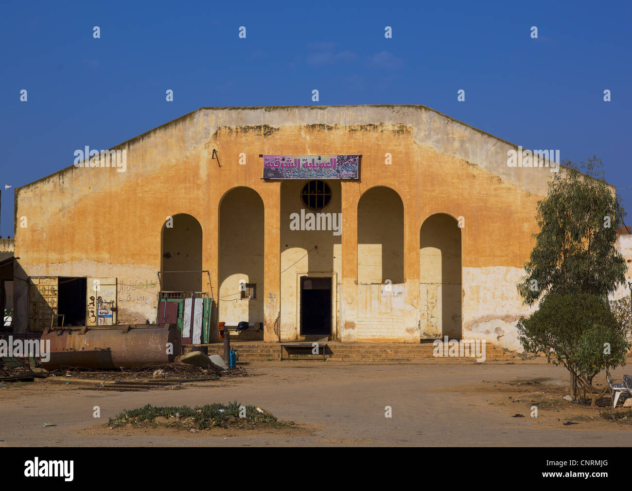Benghazi architecture, Libya Stock Photo - Alamy