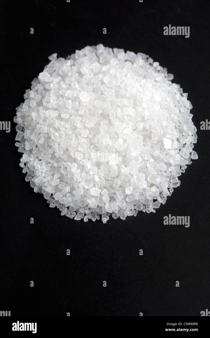 Coarse Rock Salt Granules Stock Photo - Alamy