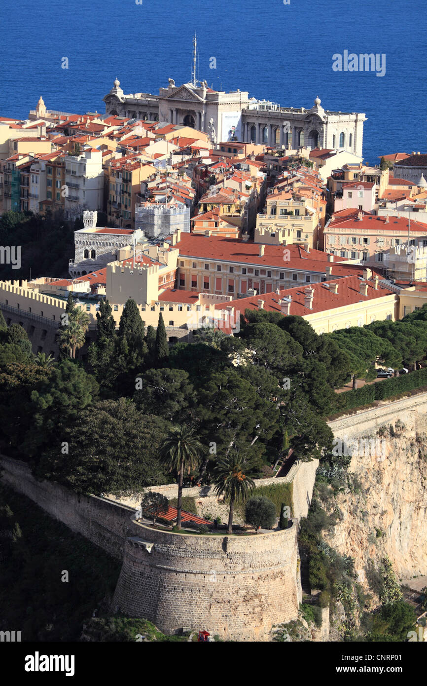 Palace monaco le rocher hi-res stock photography and images - Alamy
