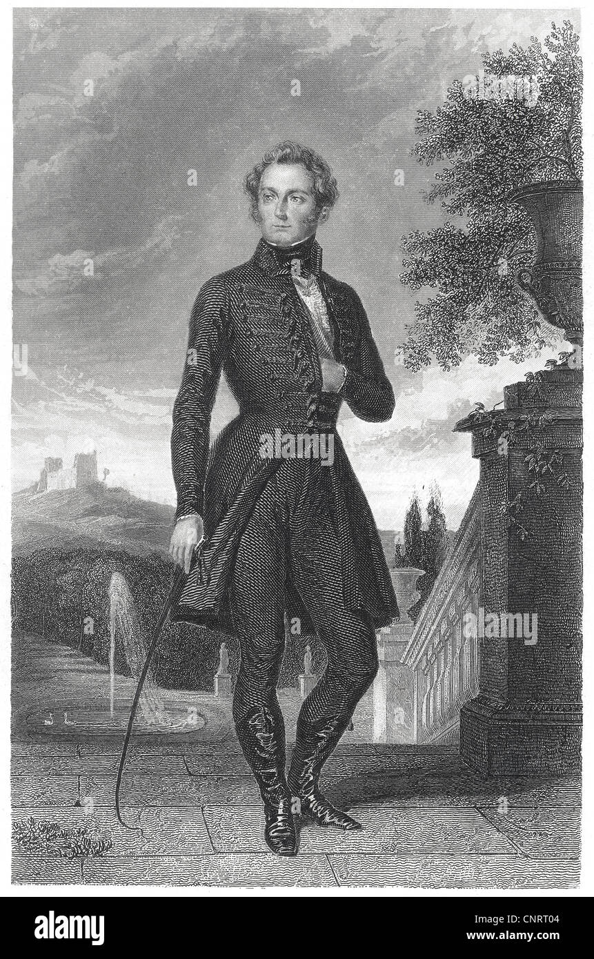 Leopold von Baden, Grand Duke of Baden, Germany, 19th Century Stock ...