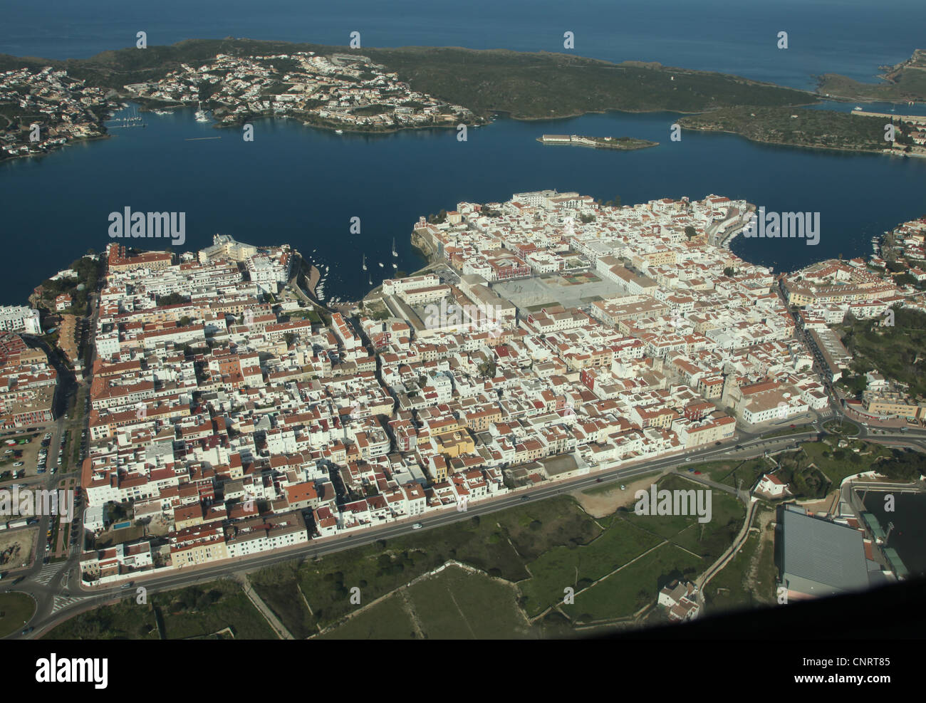 Menorca island aerial hi-res stock photography and images - Alamy