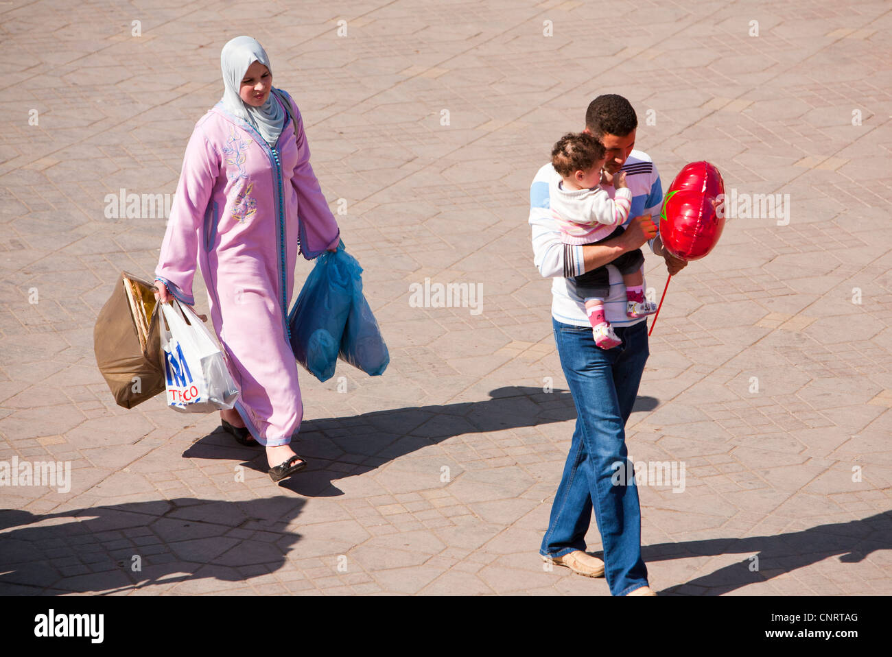 Muslims in Marrakech, Morocco Stock Photo - Alamy