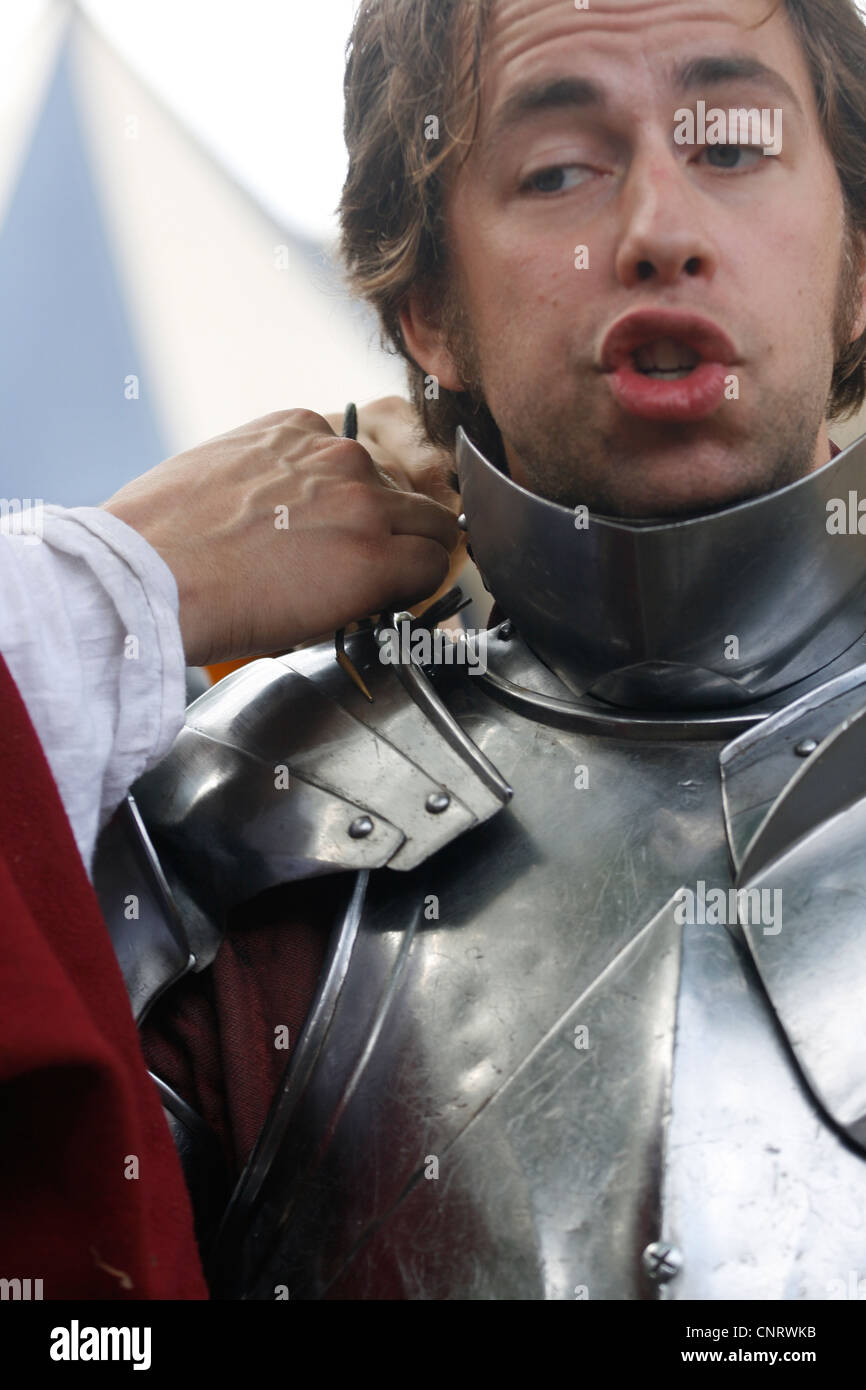 Steel shoulder armor hi-res stock photography and images - Alamy