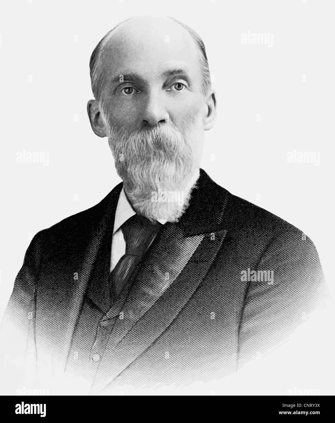 Digitally restored vector portrait of General Joseph Wheeler Stock ...