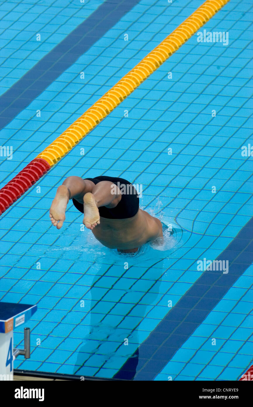 50m freestyle men semifinals hi-res stock photography and images - Alamy