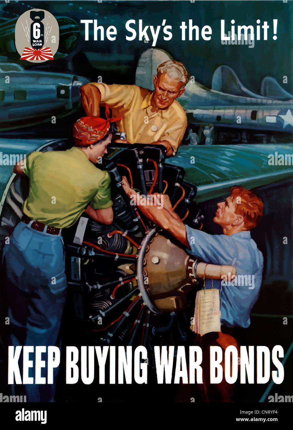 Military aviation propaganda hi-res stock photography and images - Alamy