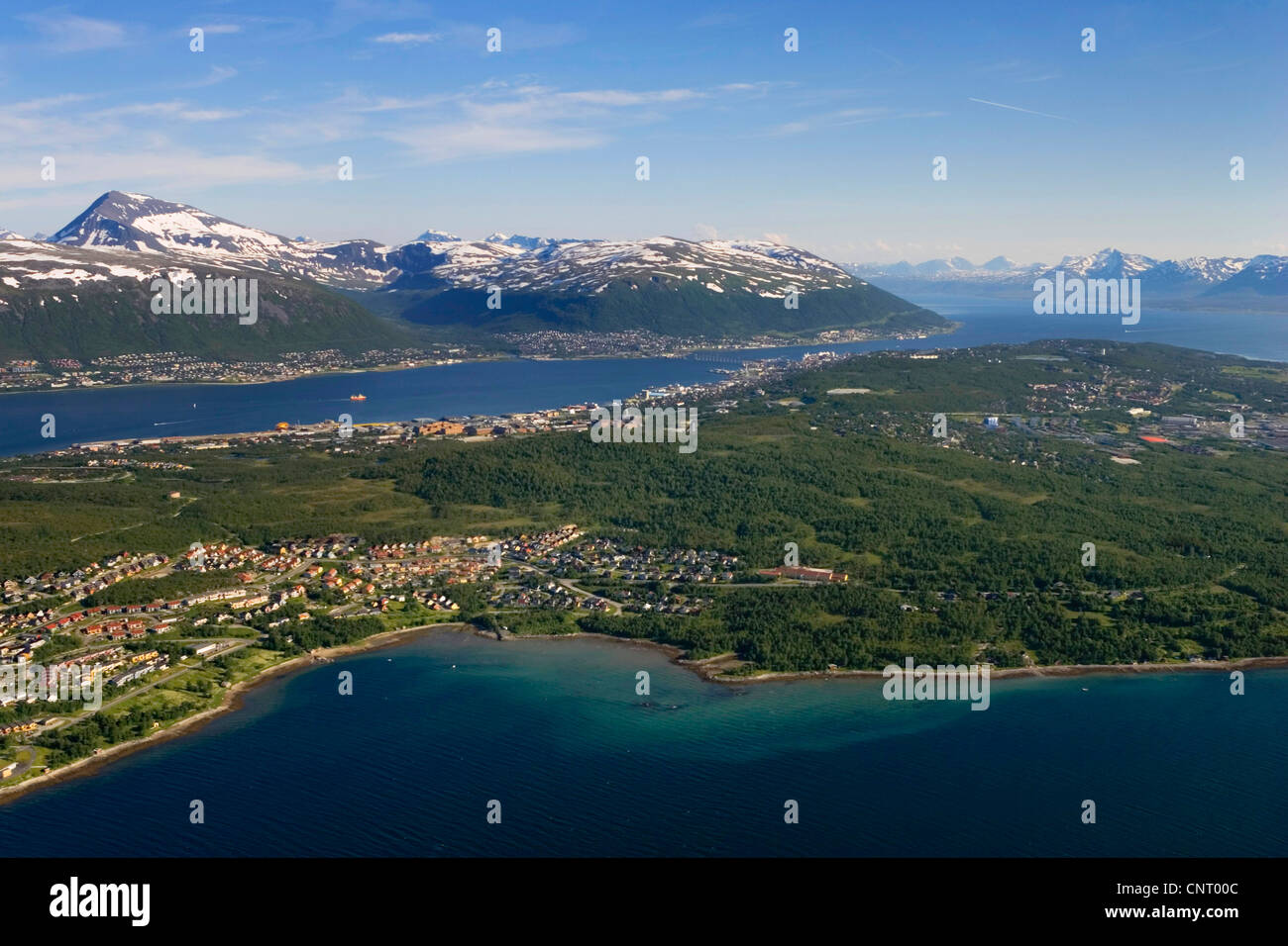 Troms , Norway, Tromsoe Stock Photo - Alamy